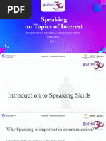 Key Components of Effective Speaking | PDF | Speech | Vocabulary