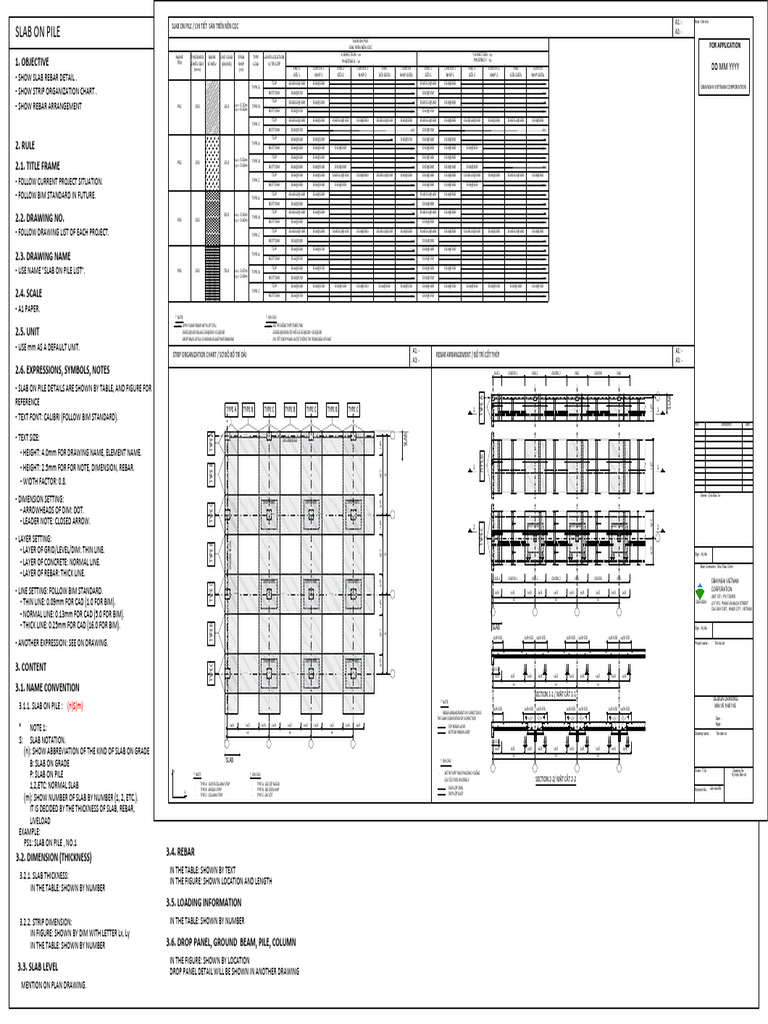 Report_Slab List_REV02-Slab on Pile | PDF