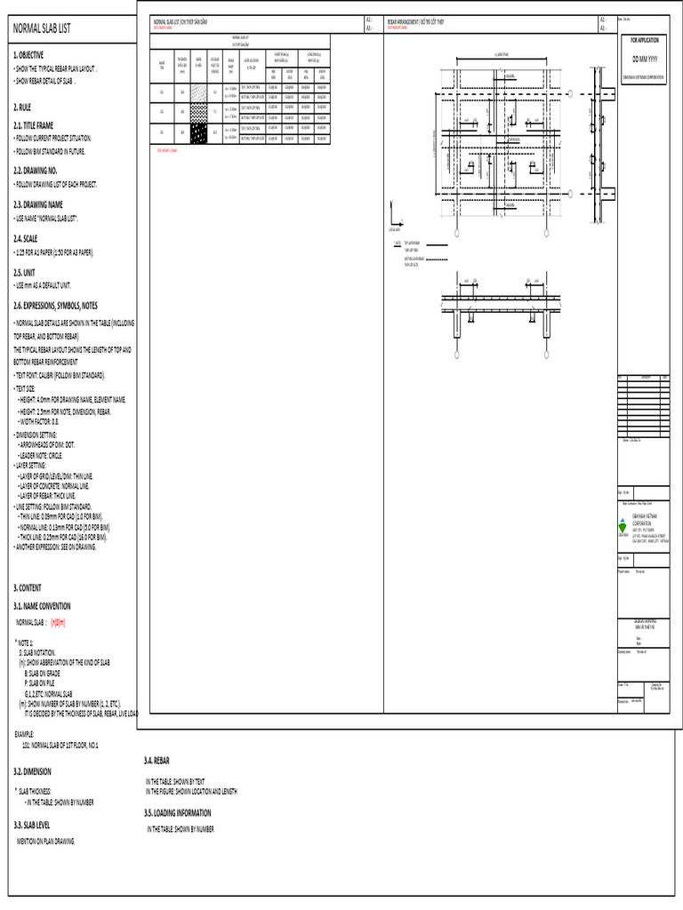 Normal Rc Slab | PDF
