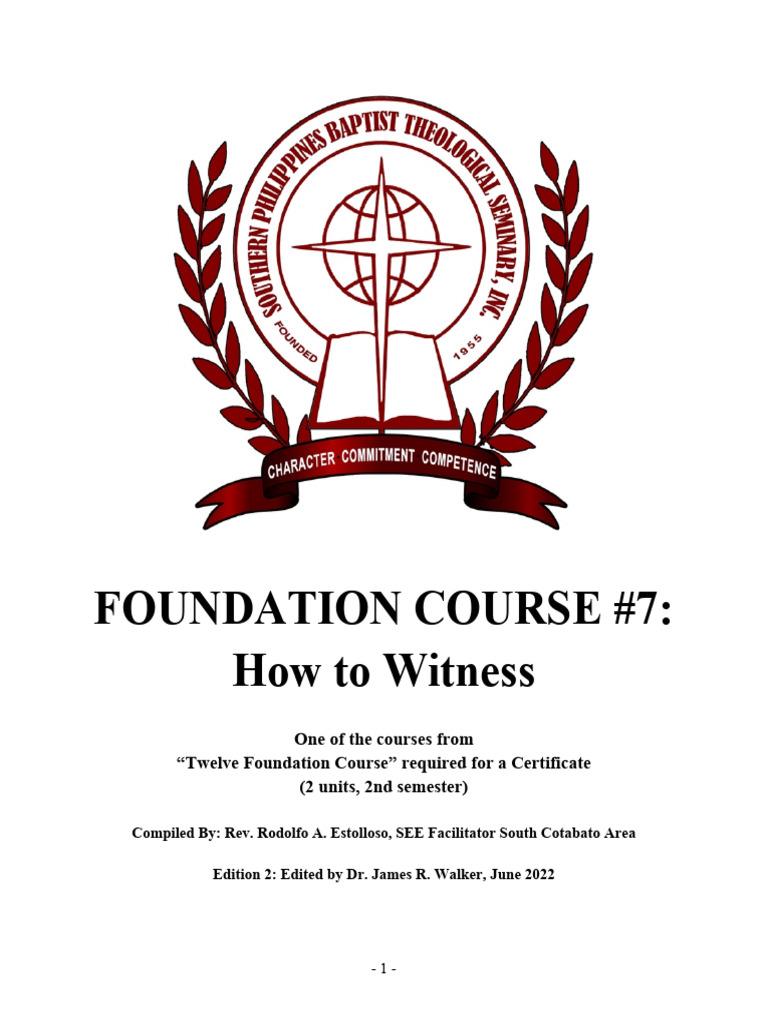 07 How To Witness | PDF | History | Religion & Spirituality