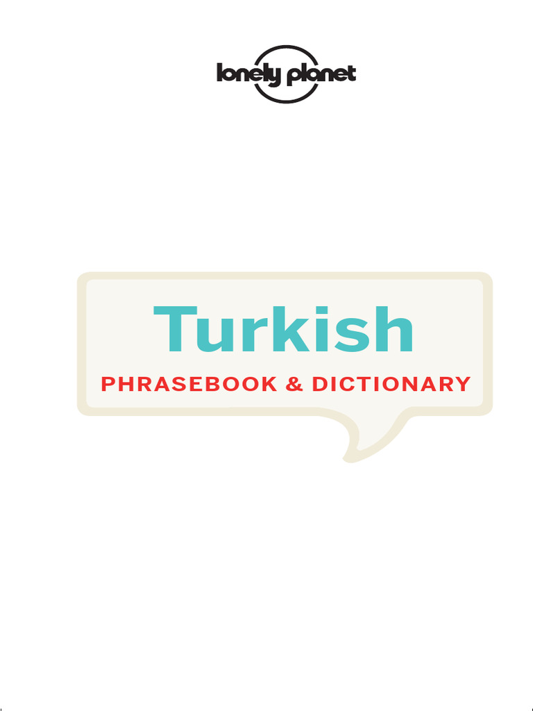 Turkish Phrasebook 5 Preview | PDF