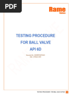 API 598 Valve Inspection and Testing | PDF | Valve | Gas Technologies