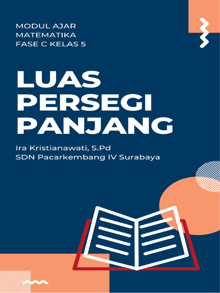 Modul Ajar Luas Persegi Panjang Kelas 5 | PDF