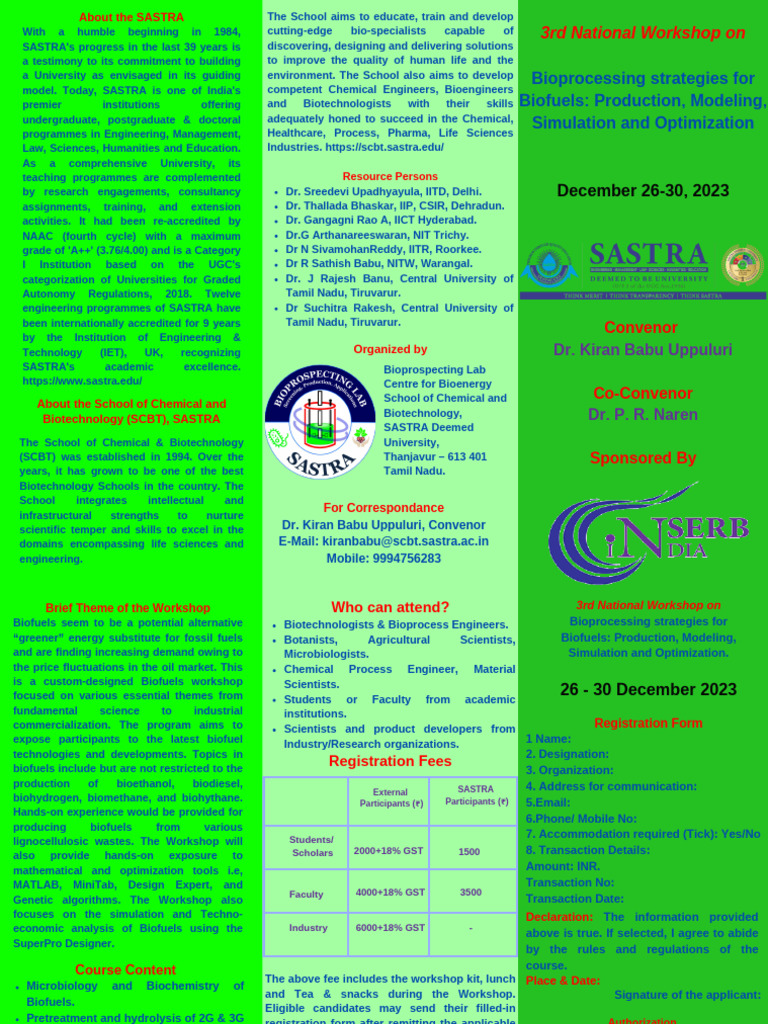 Brochure 2023 | PDF | Biofuel | Biotechnology