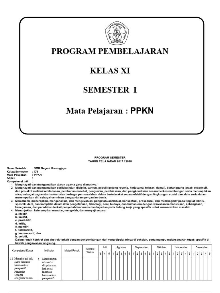 Promes PKN KLS Xi | PDF