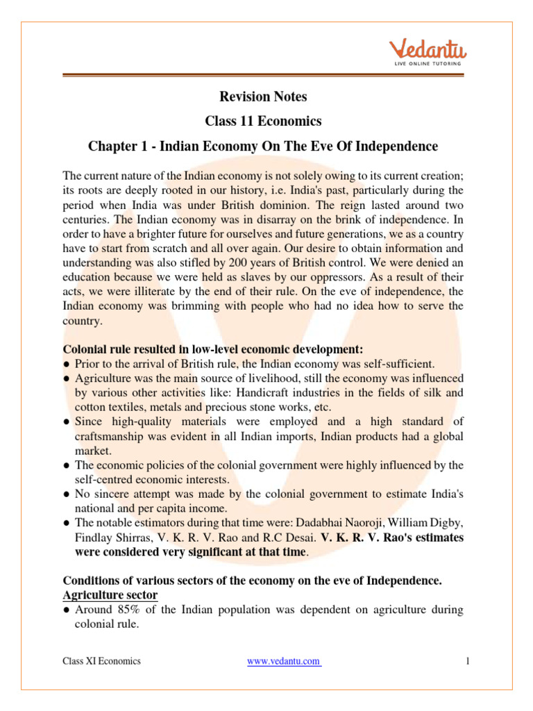 Indian Economic Development | PDF