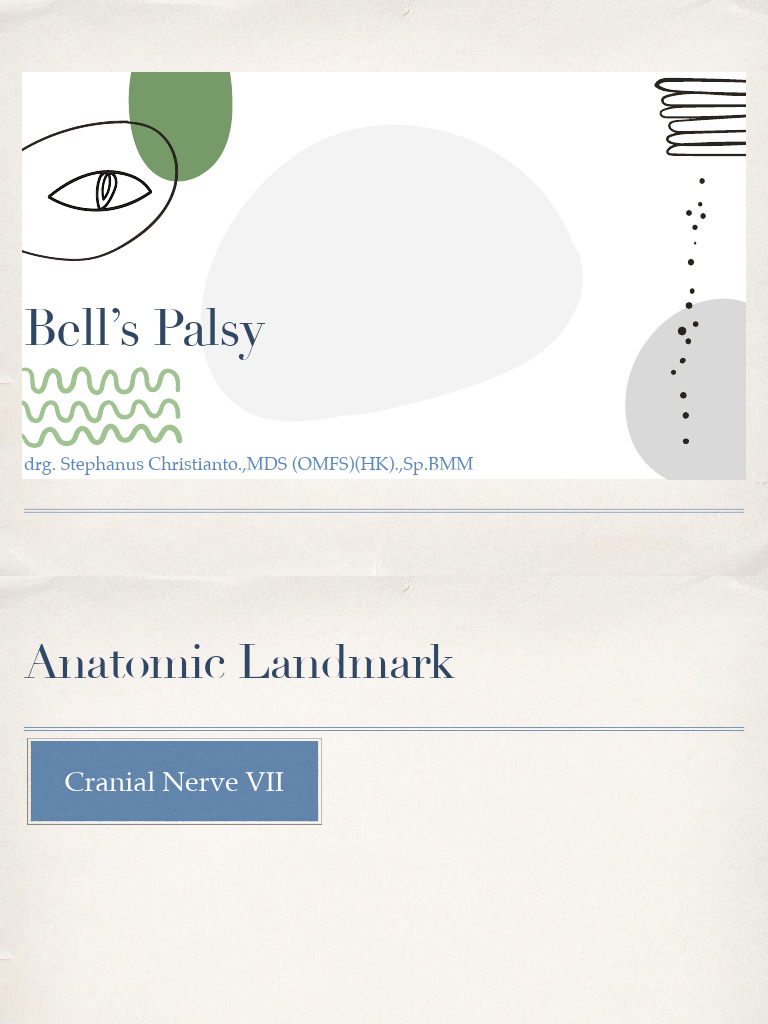 Bell's Palsy | PDF