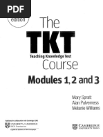 The TKT Course Modules 1, 2 and 3 2nd | PDF | Language Education ...