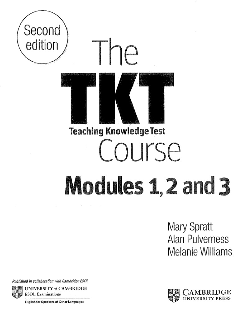 TKT Course (2nd Ed) | Download Free PDF | Language Education | Learning