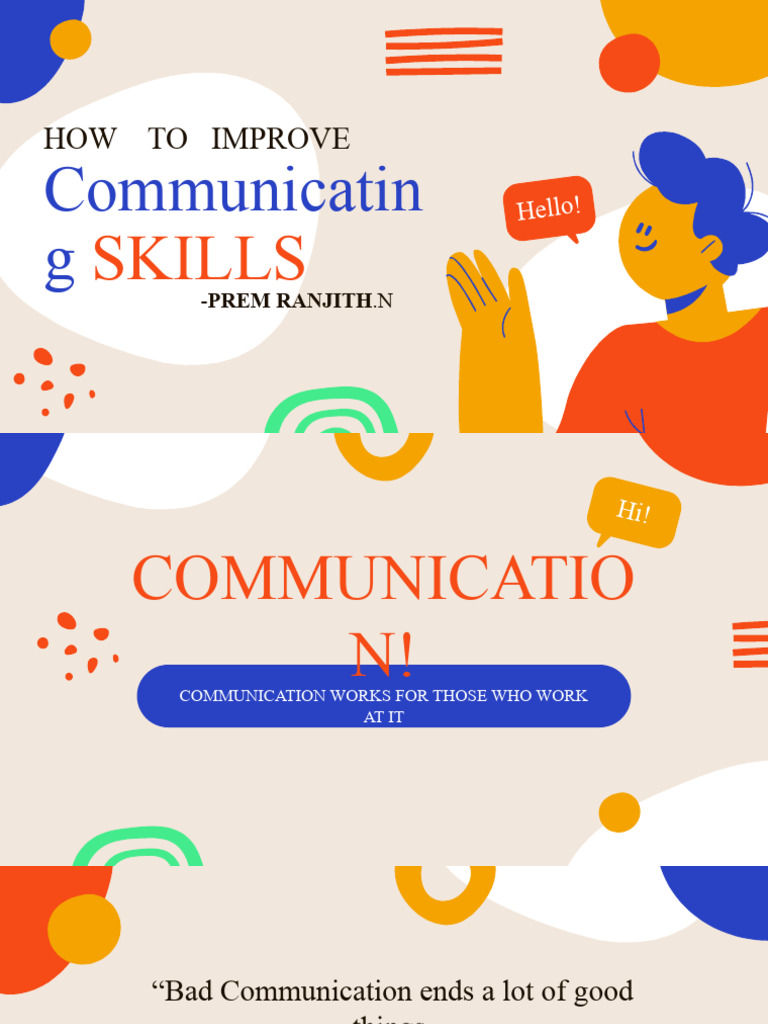 Communication Skills Guide | PDF | Self-Improvement | Lifestyle