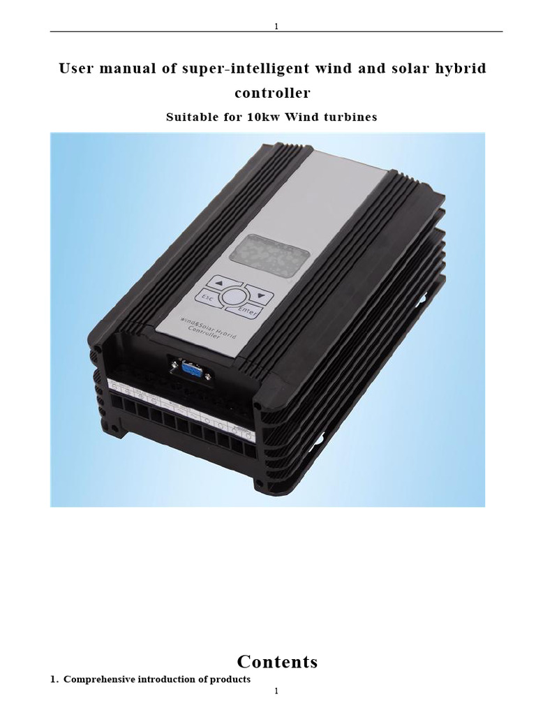 10kw MPPT Charge Controller | PDF