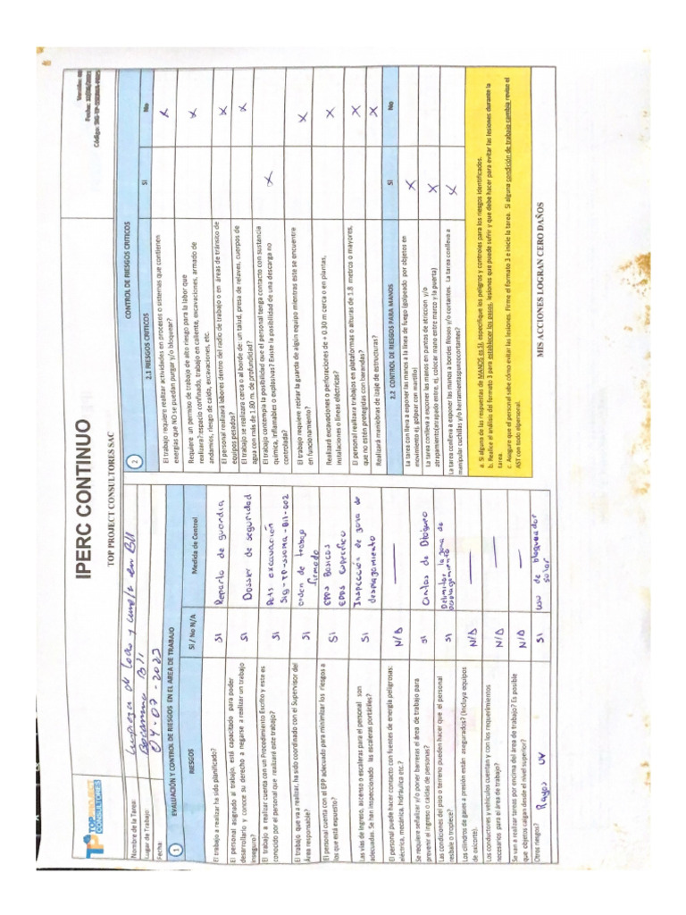 IPERC CONTINUO (2) | PDF