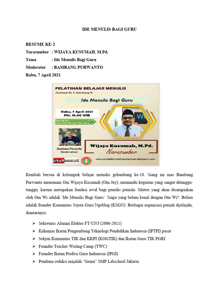 Resume Ke-2 | PDF