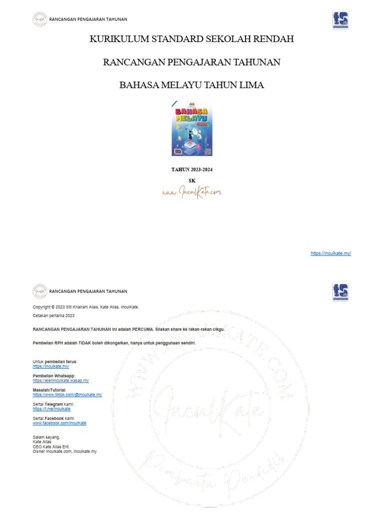 RPT BM T5 23-24 | PDF