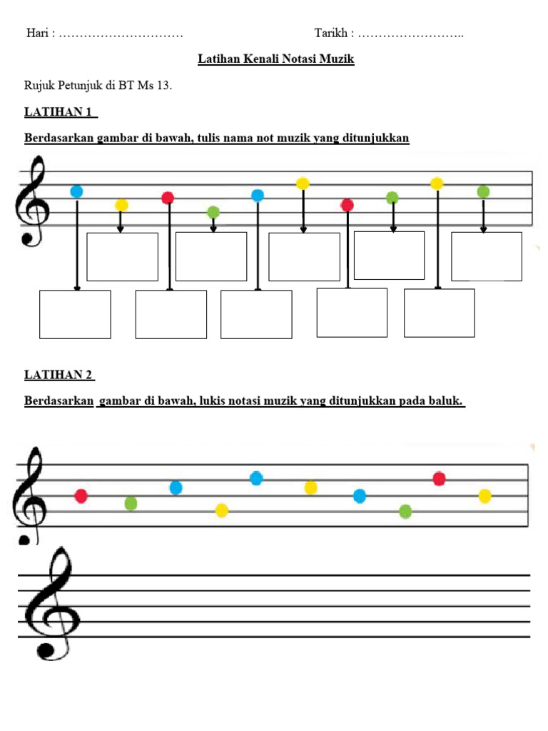 Mengenali Not Muzik | PDF