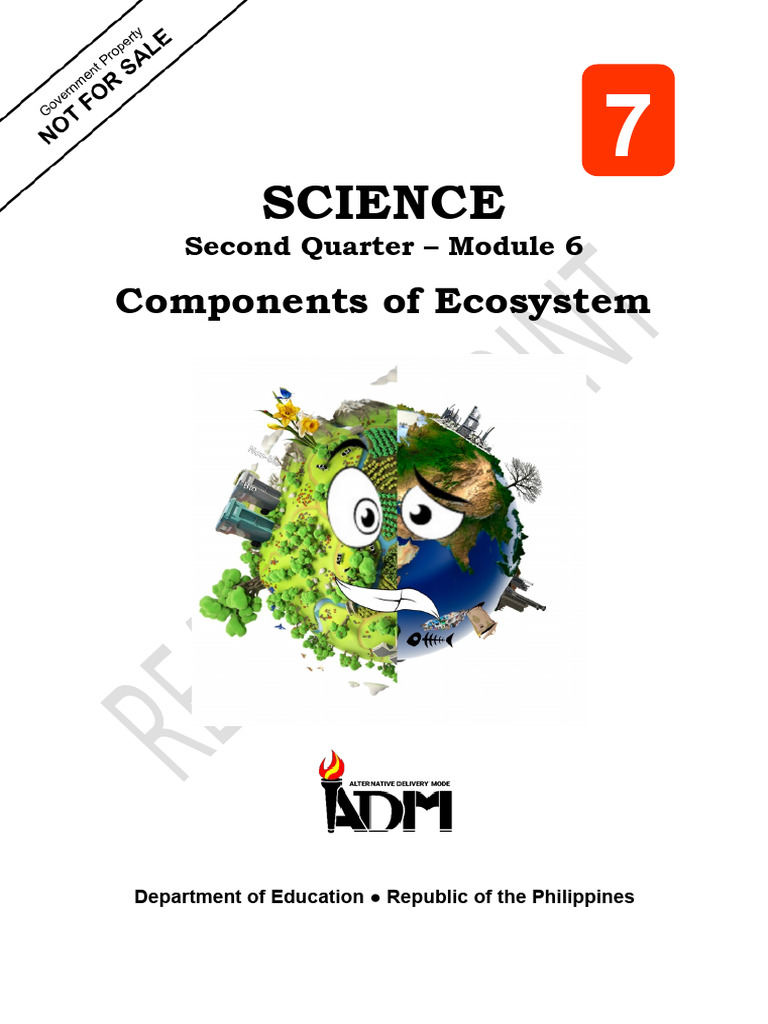 Science7 Q2 Mod6 Components-of-Ecosystem v5 | PDF