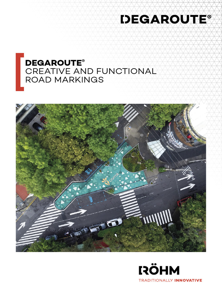 DEGAROUTE® Creative and Functional Road Markings | PDF