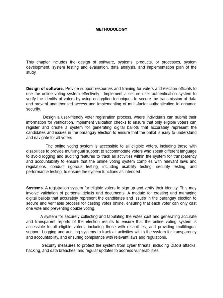 Chap3 Voting System | PDF