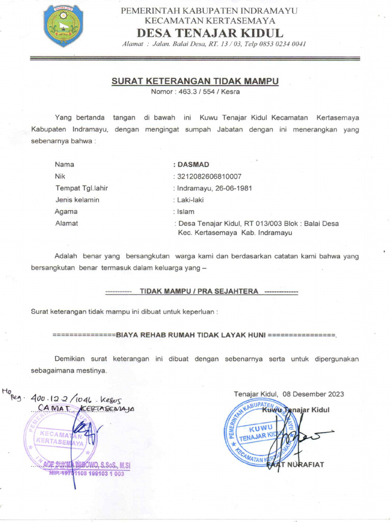 Proposal Pengajuan Rutilahu Baznas | PDF