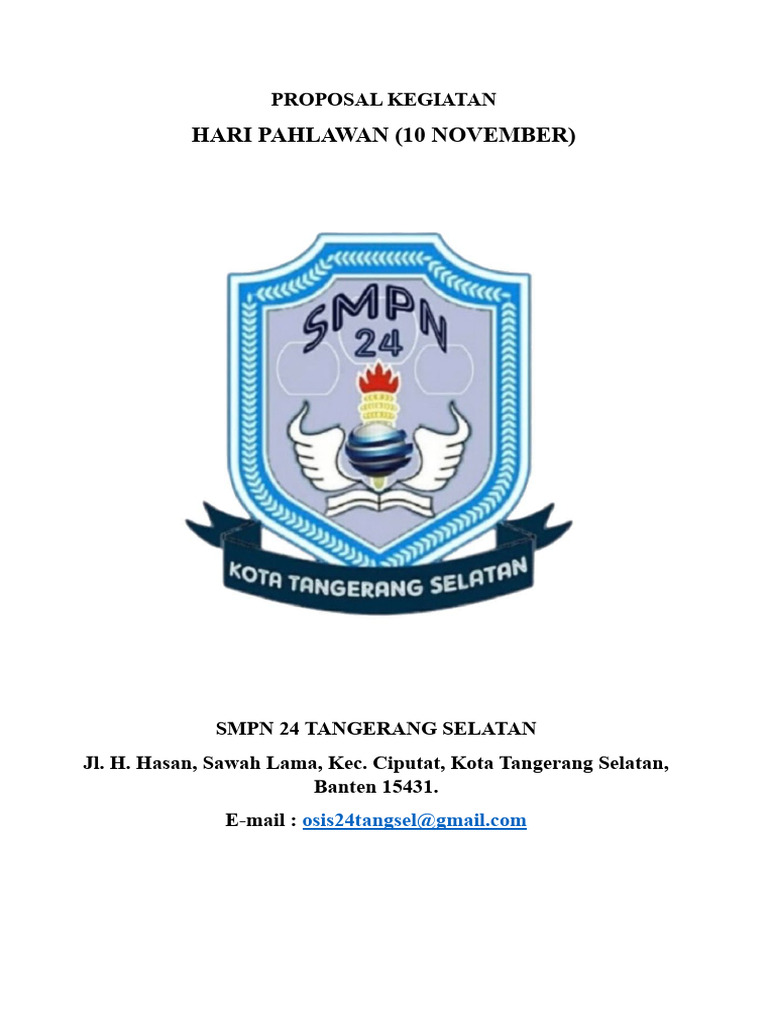 Proposal Kegiatan Hari Pahlawan 2023 Model B Pdf 