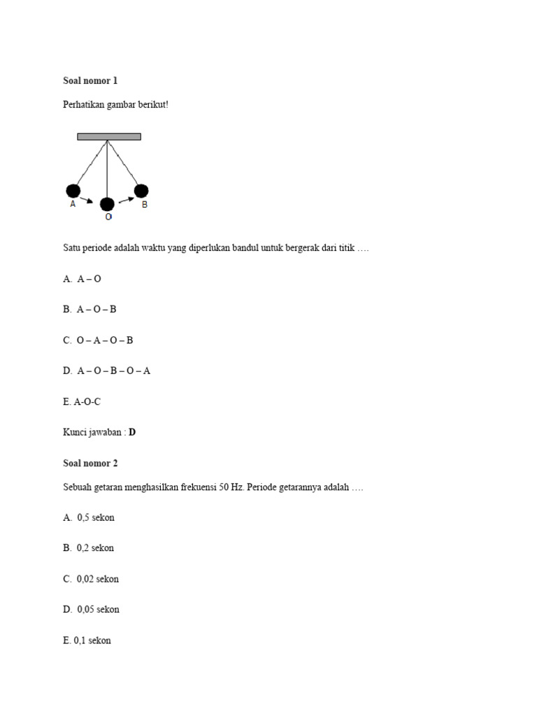 Pat Fisika Untuk TKJ | PDF