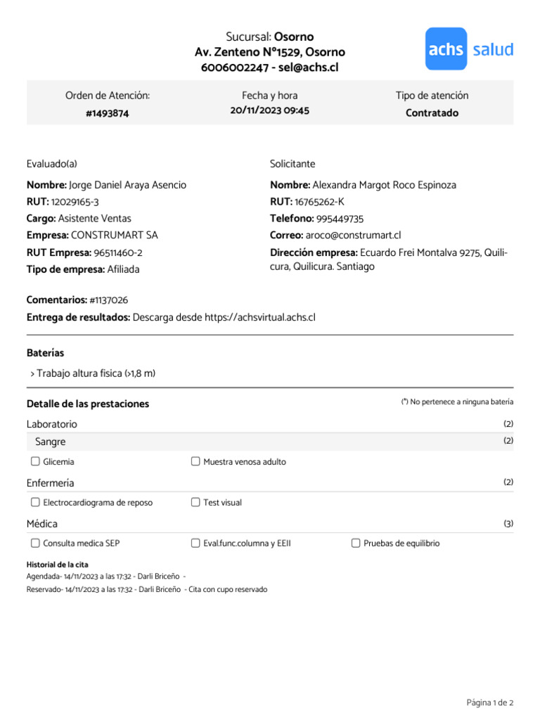 Jorge Daniel Araya Asencio | PDF