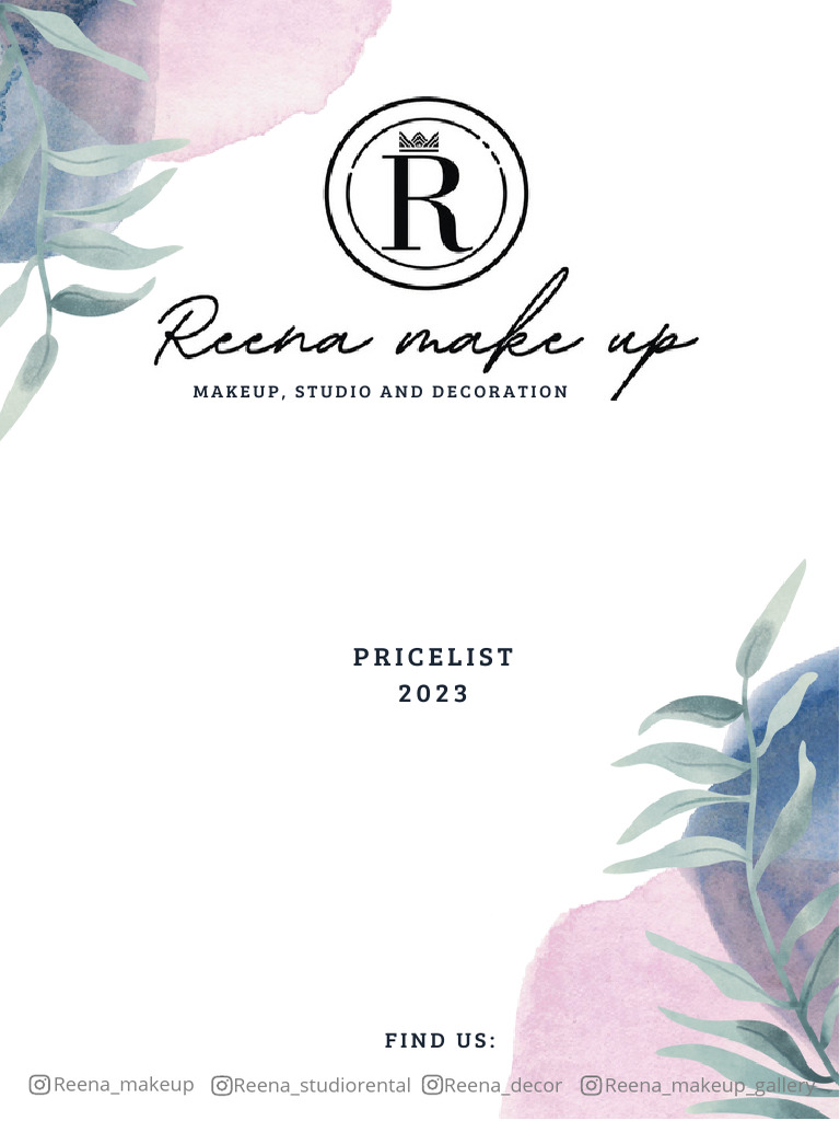 Pricelist Reena 2023 | PDF