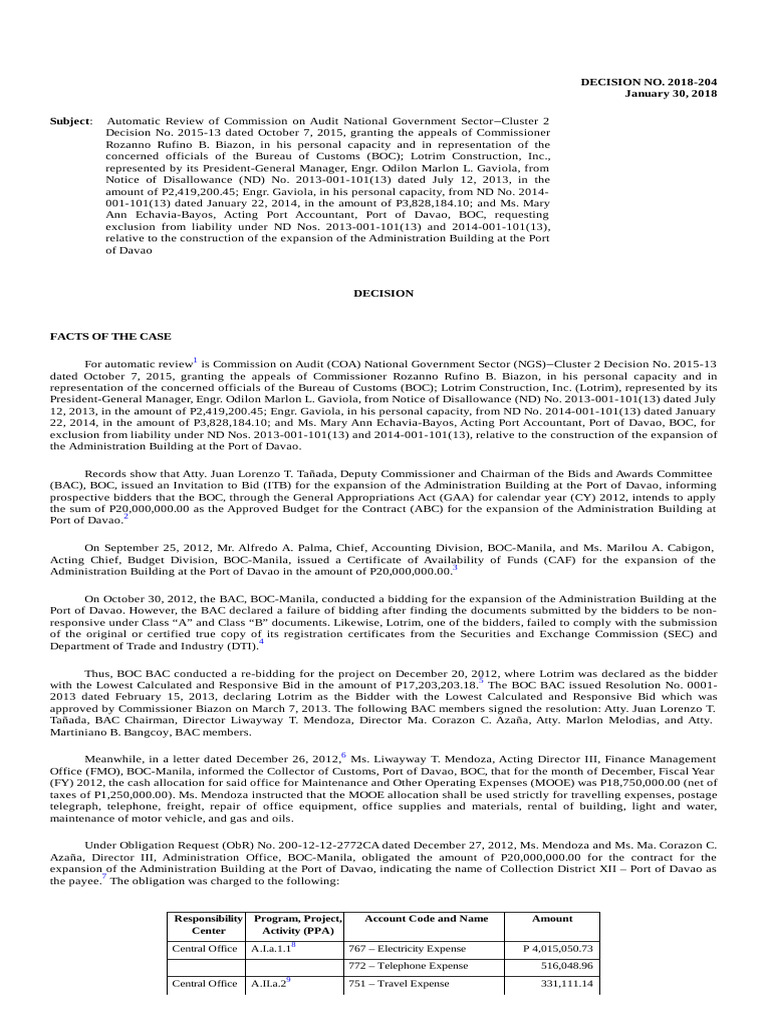 2nd CP Case Exclusion Budget Officer | PDF | Business | Technology ...