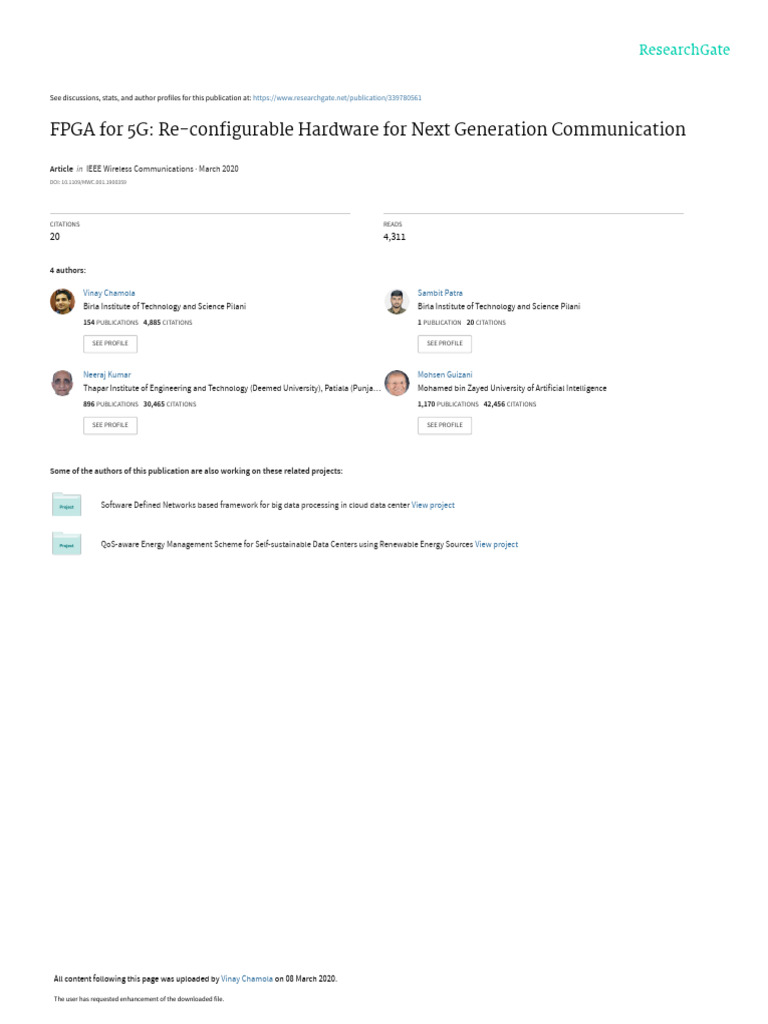 Fpga 5g Pdf