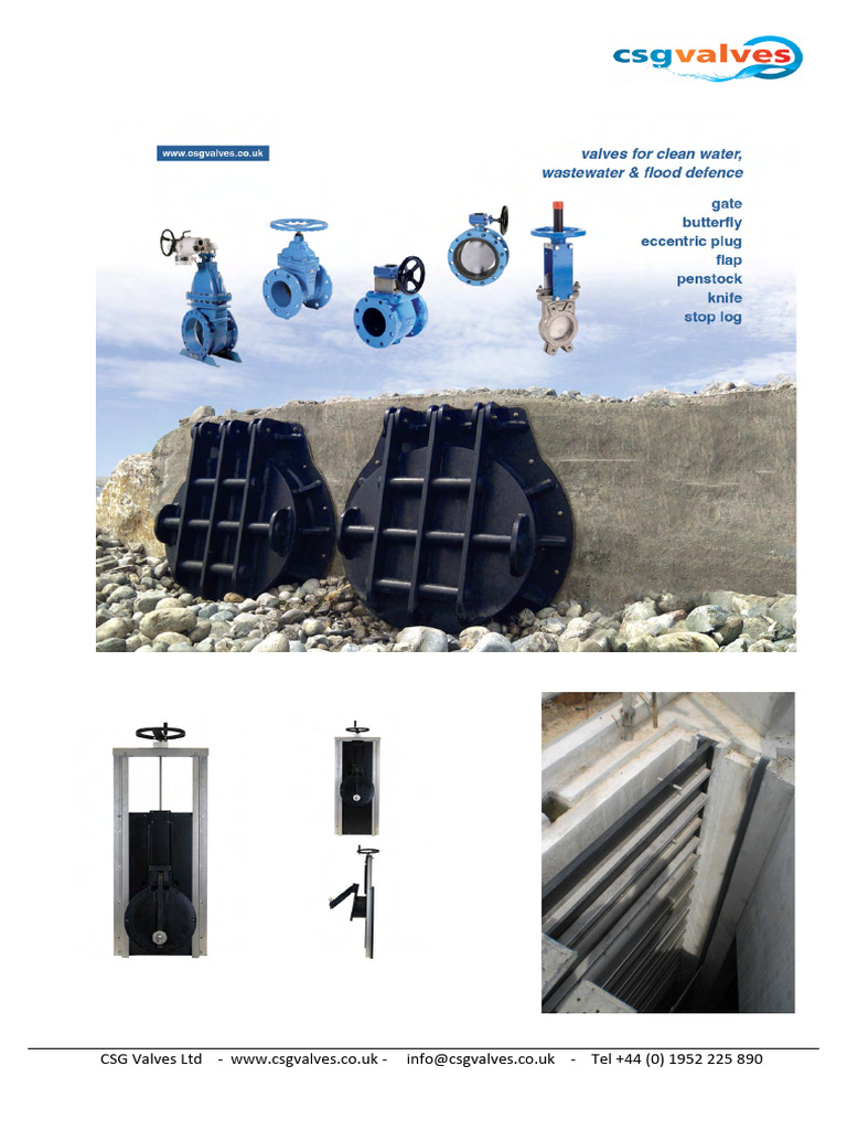 CSG Vietwater22 Brochure | PDF | Valve | Mechanical Engineering