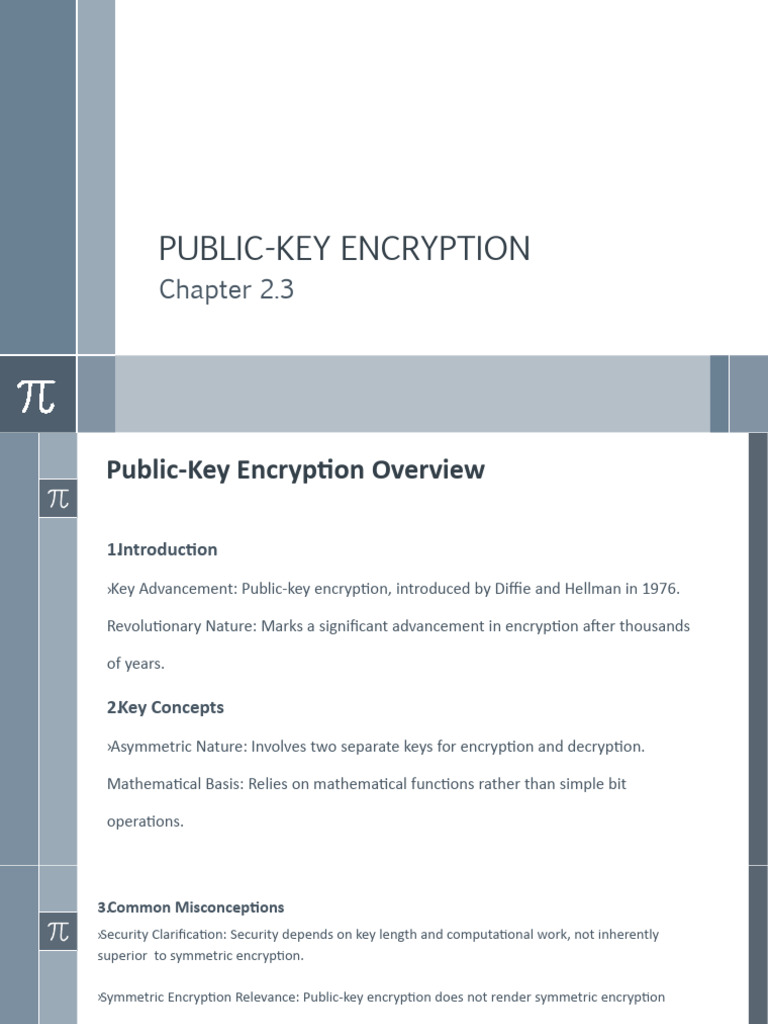Public-Key Encryption | PDF | Public Key Cryptography | Cryptography