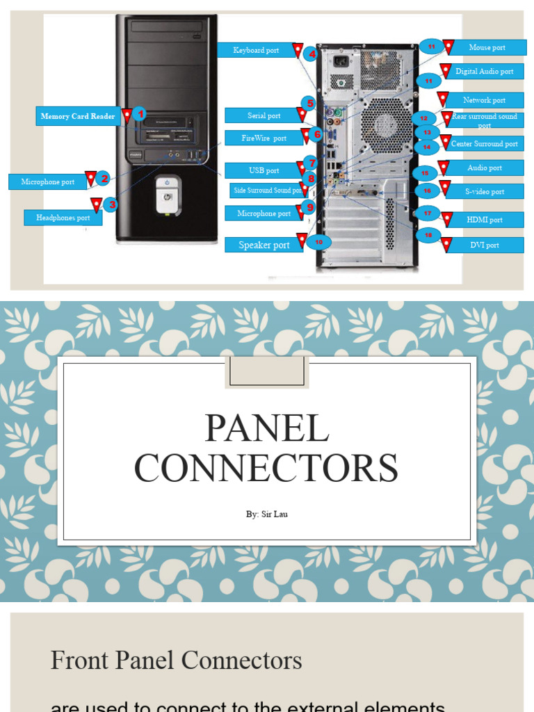 LESSON 19 Panel Conectors | PDF