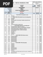 Spare Part List and Critical Spare Parts List | PDF | Materials ...