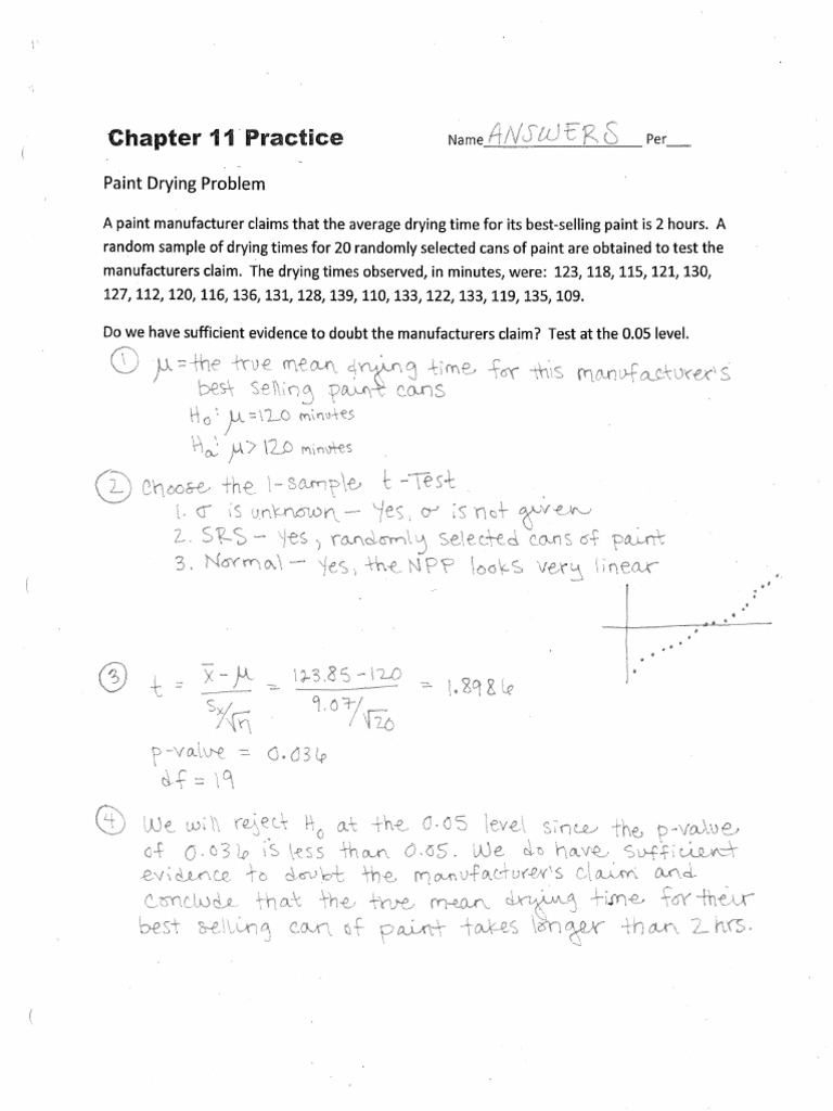 Ch.11 Practice Packet Answers | PDF