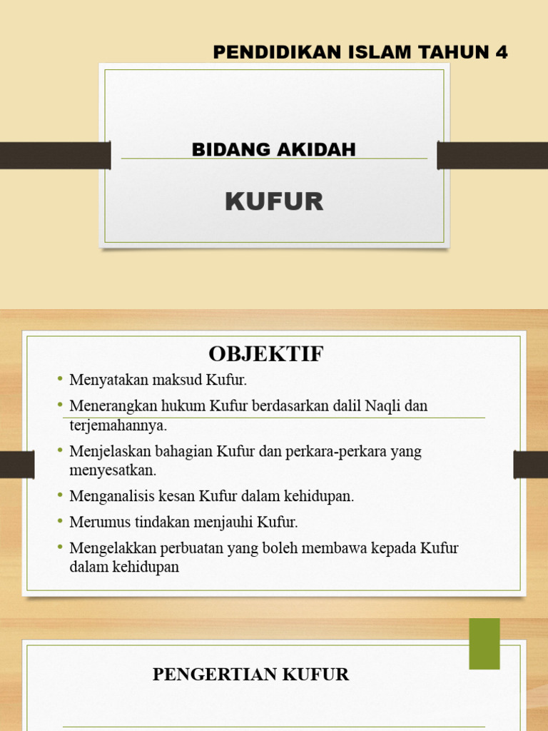 Kufur | PDF