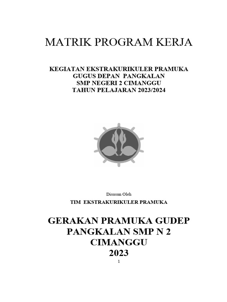 Matrik Pramuka | PDF