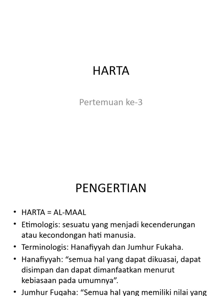 Pert 3 Harta | PDF