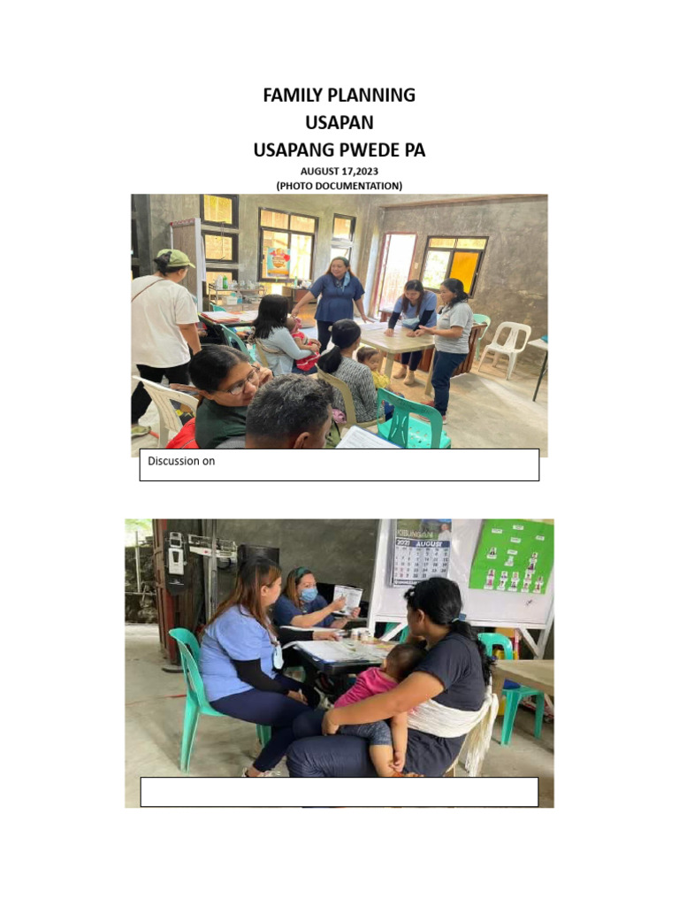 Family Planning Usapan | PDF