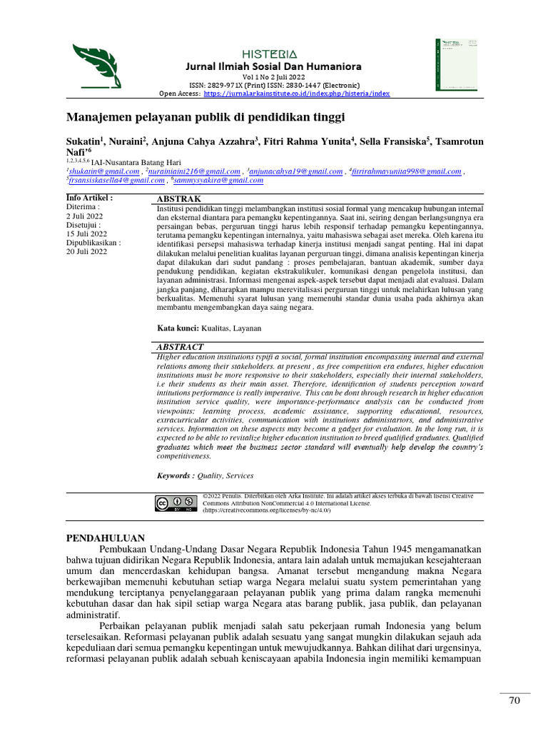 Sukatin, Nuraini, Anjuna Cahya Azzahra, Fitri Rahma Yunita, Sella ...