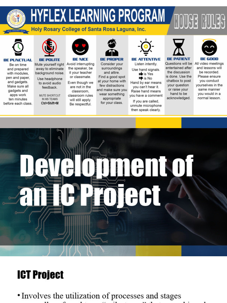 Lesson 22 Development of An ICT Project | PDF