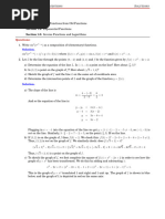 MATH2019 UNSW Test 1 Sample 1 | PDF | Acceleration | Mathematical Analysis