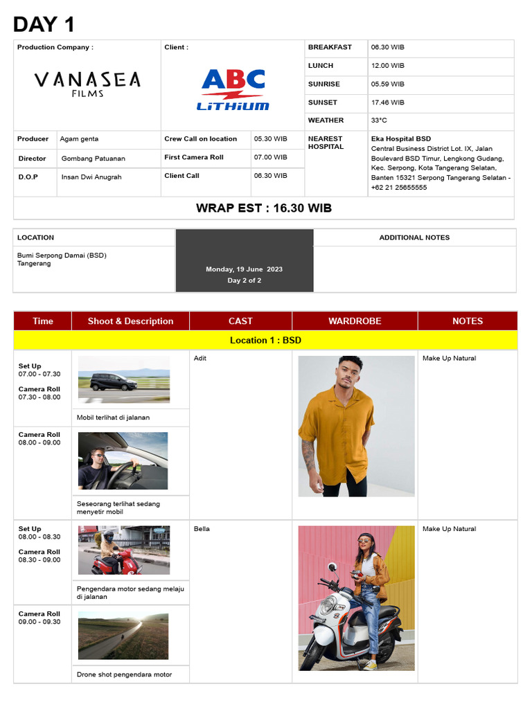 Final Call Shet | PDF