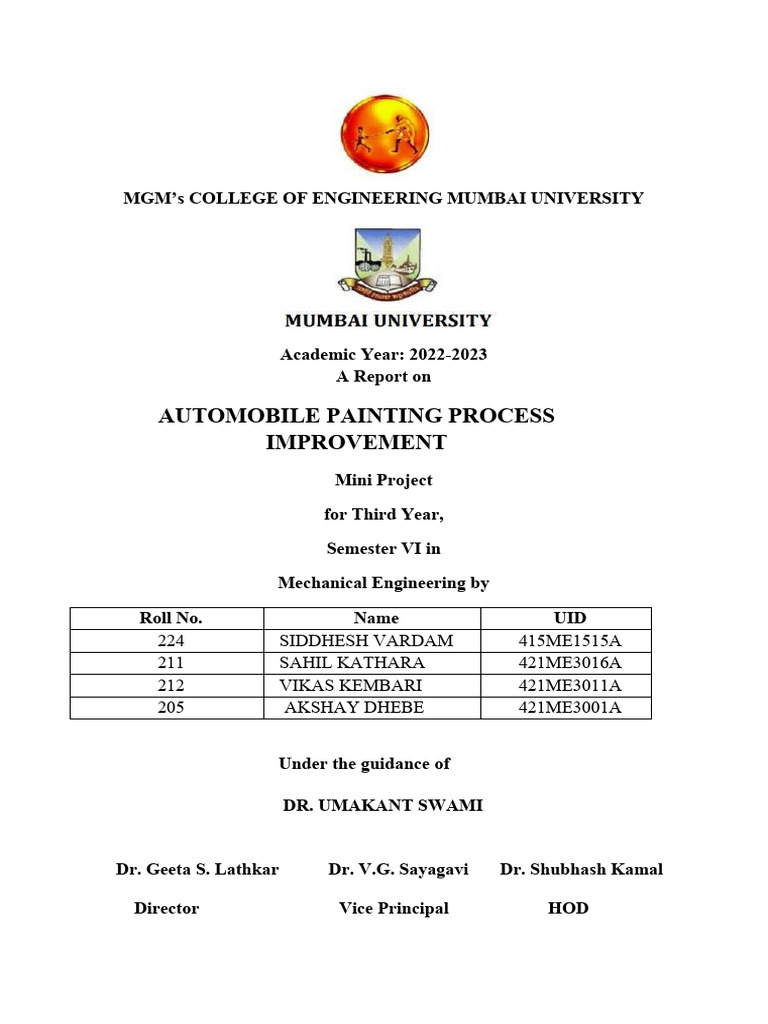 Mini Project 1 | PDF