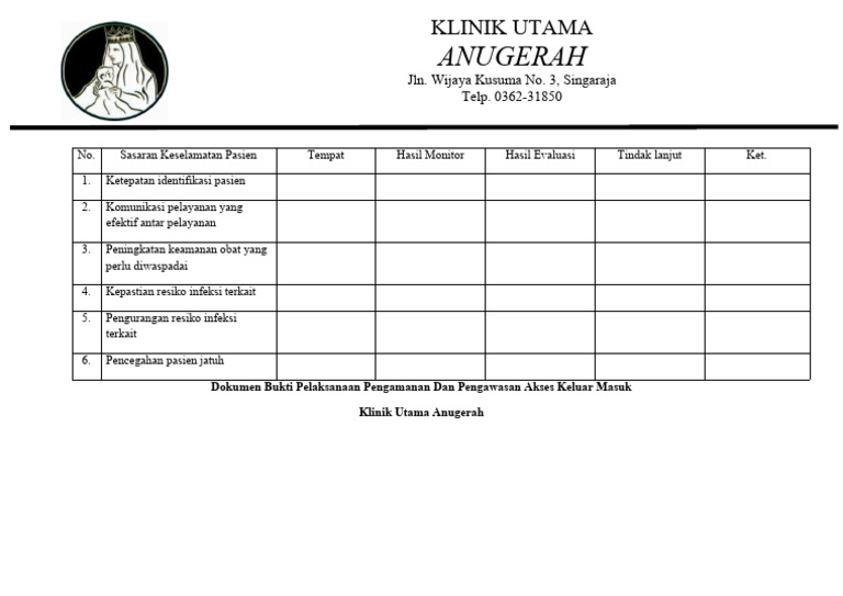 5.2 Dokumen Bukti Pelaksanaan Pengamanan Dan Pengawasan Akses Keluar ... 5.2 Dokumen Bukti Pelaksanaan Pengamanan Dan Pengawasan Akses Keluar ...