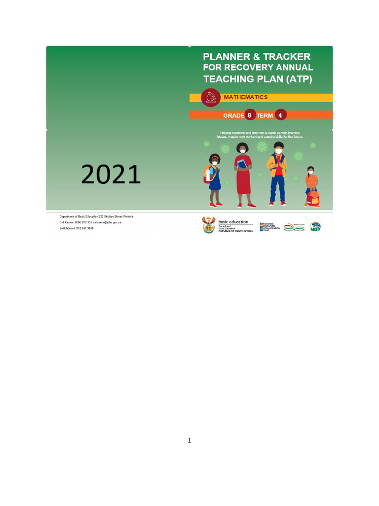 2021 Grade 8 Math Planner & Tracker | PDF | Area | Triangle