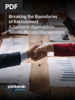 Josh Bersin Framework and Maturity Model | PDF | Benchmarking | Talent ...