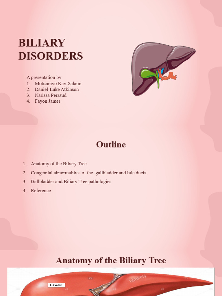 Biliary Disease - Team 1 | PDF | Science & Mathematics