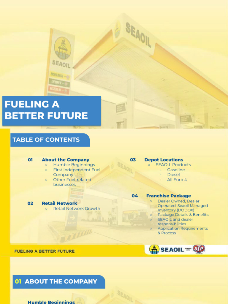 Dodox Package Presentation Deck v2 | PDF | Gasoline | Inventory