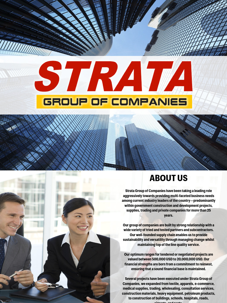 STRATA GROUP OF COMPANIES | PDF
