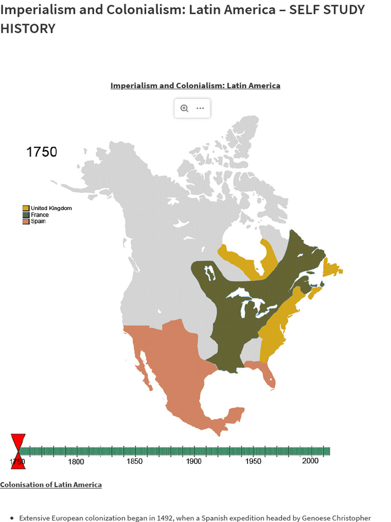 Latin American Colonial History | PDF